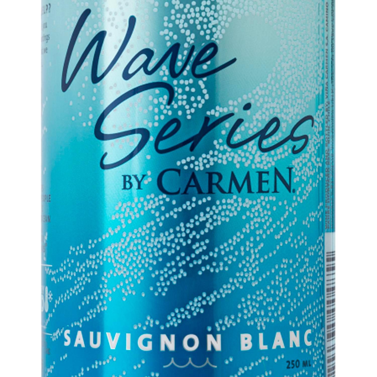 Vino Blanco Wave Series By Carmen Sauvignon Blanc 250 ml