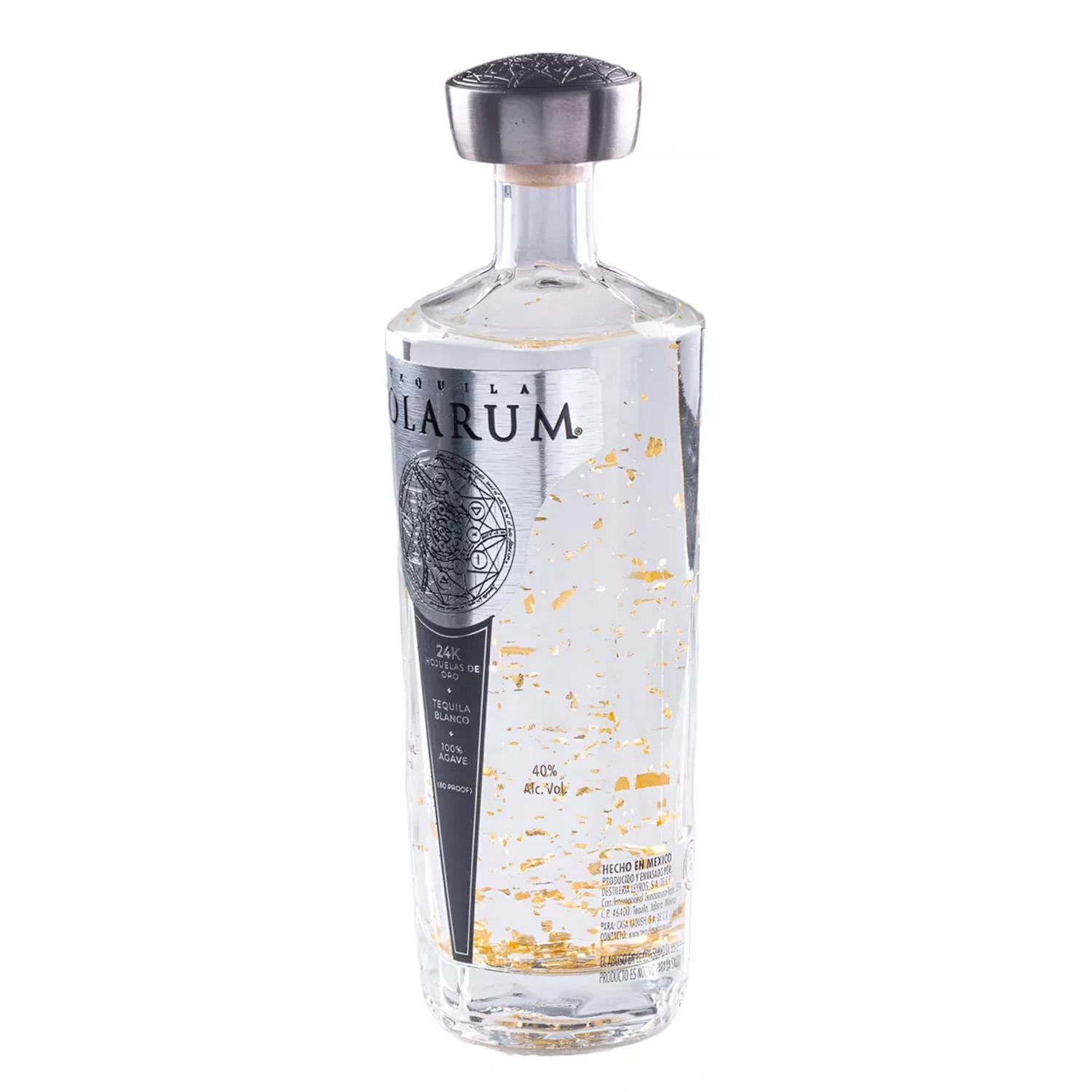Pack de 2 Tequila Solarum Blanco 24K 750 ml