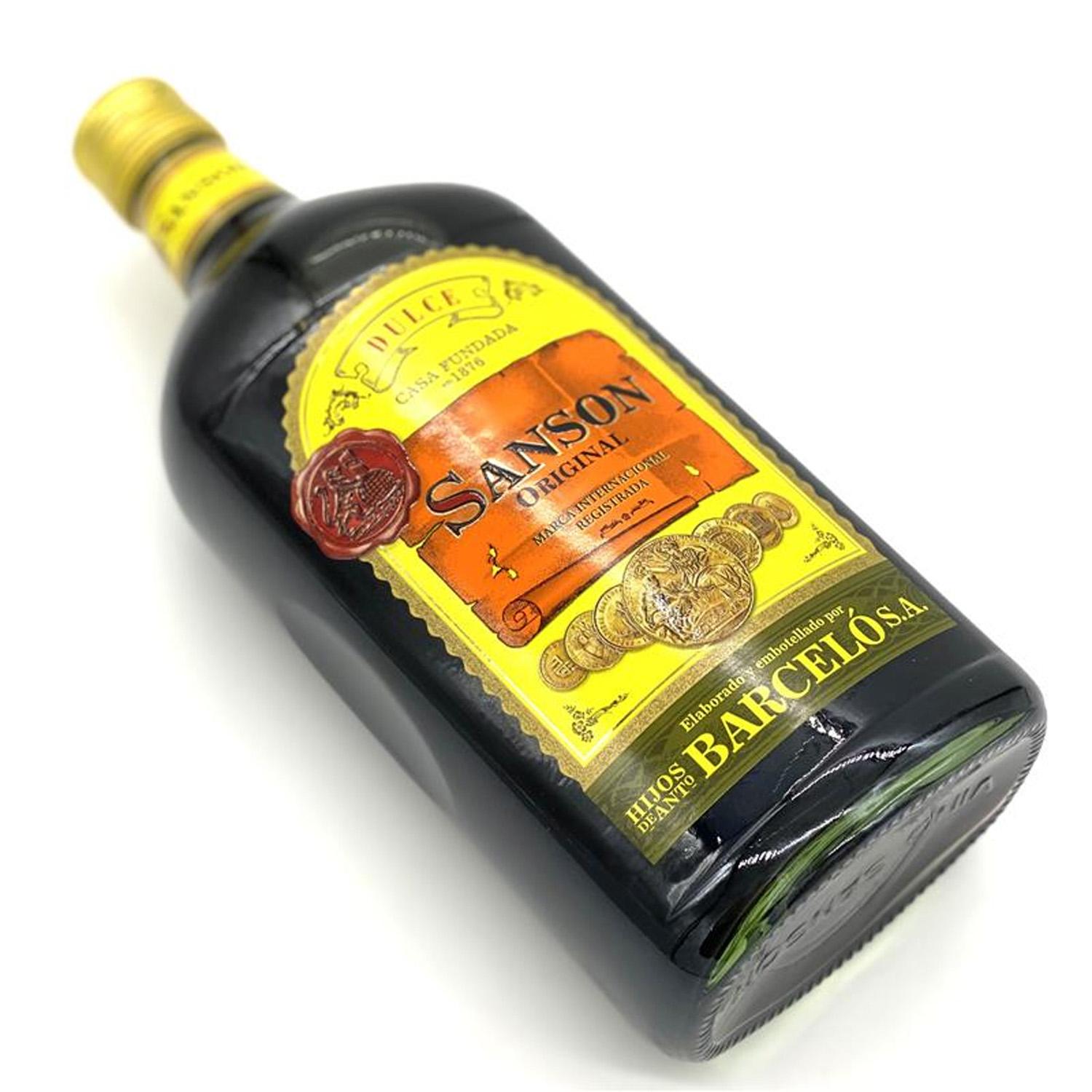 Pack de 2 Bebida Aromatizada Sansón Vino Quinado 1 L