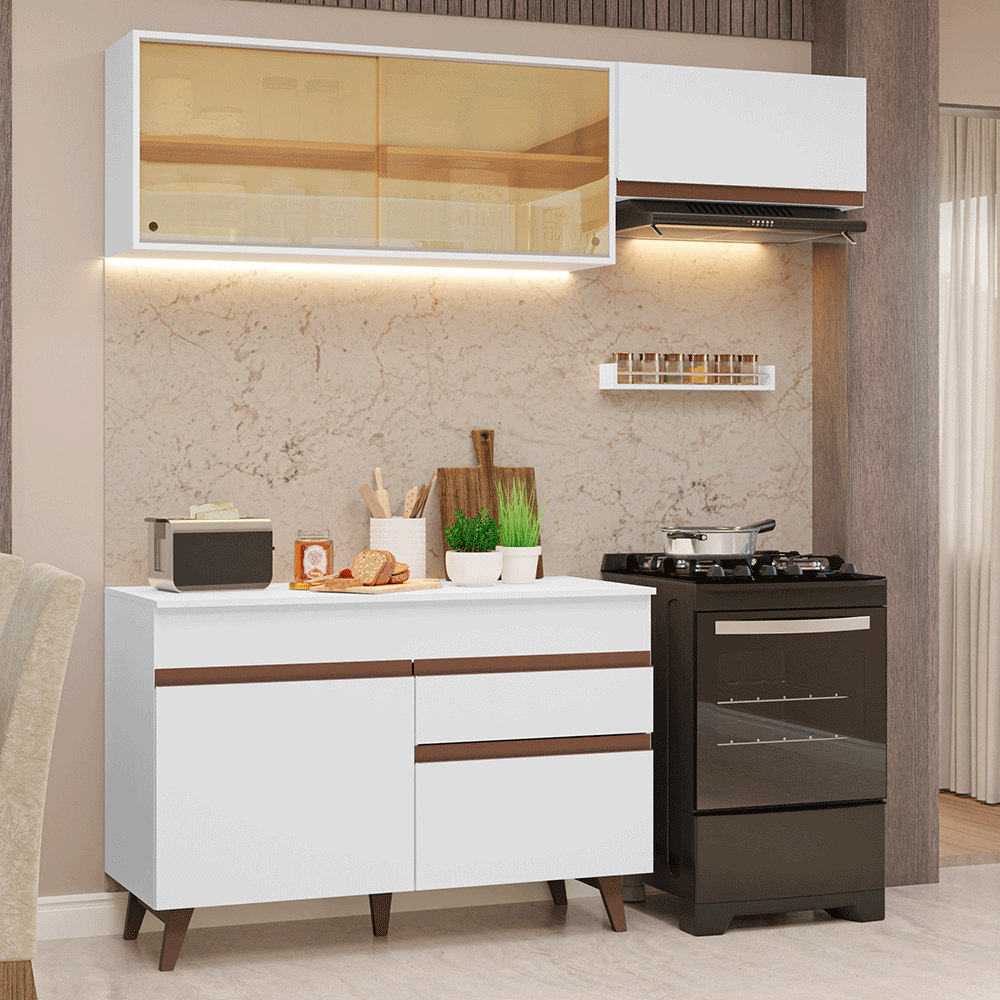 Cocina Integral Completa Modular Madesa Reims 190cm BB 05