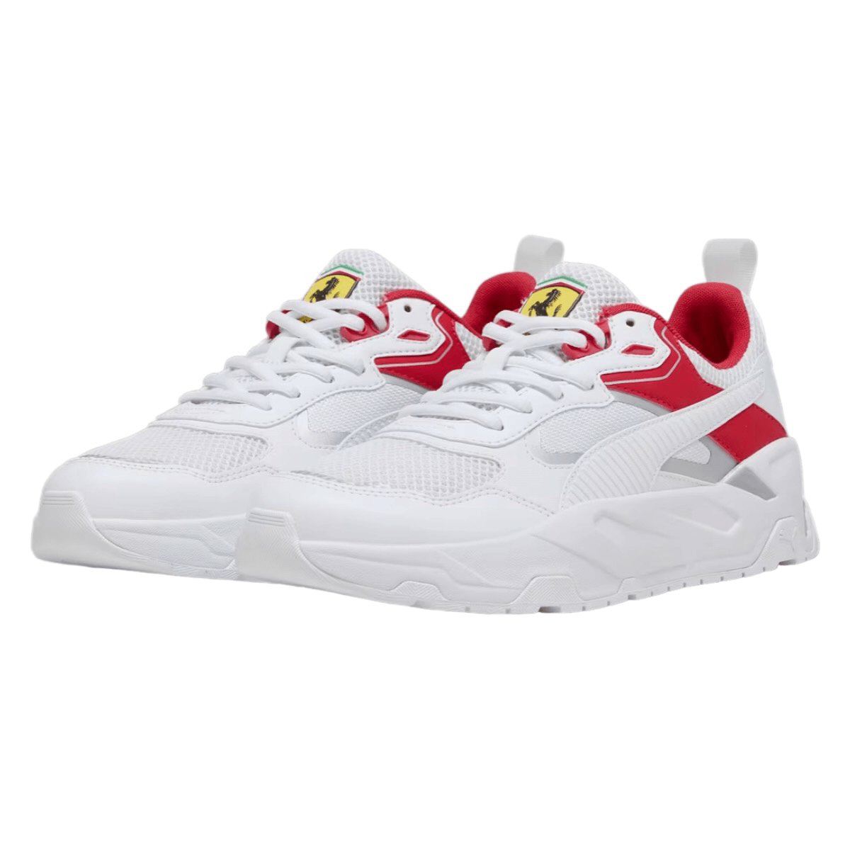 TENIS PUMA FERRARI TRINITY BLANCO/ROJO PARA HOMBRE
