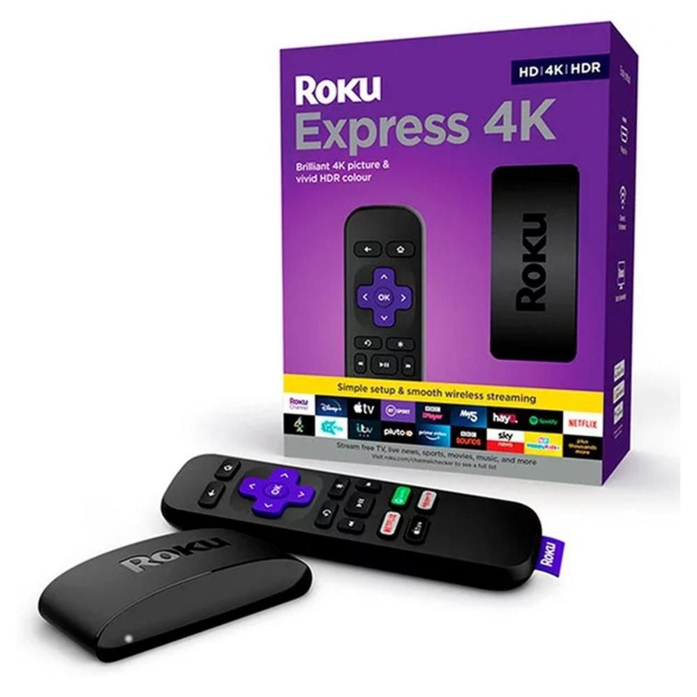 Reproductor de Streaming Roku Express 4K+ 3941R Reproductor de Streaming Roku Express 4K+ 3941R