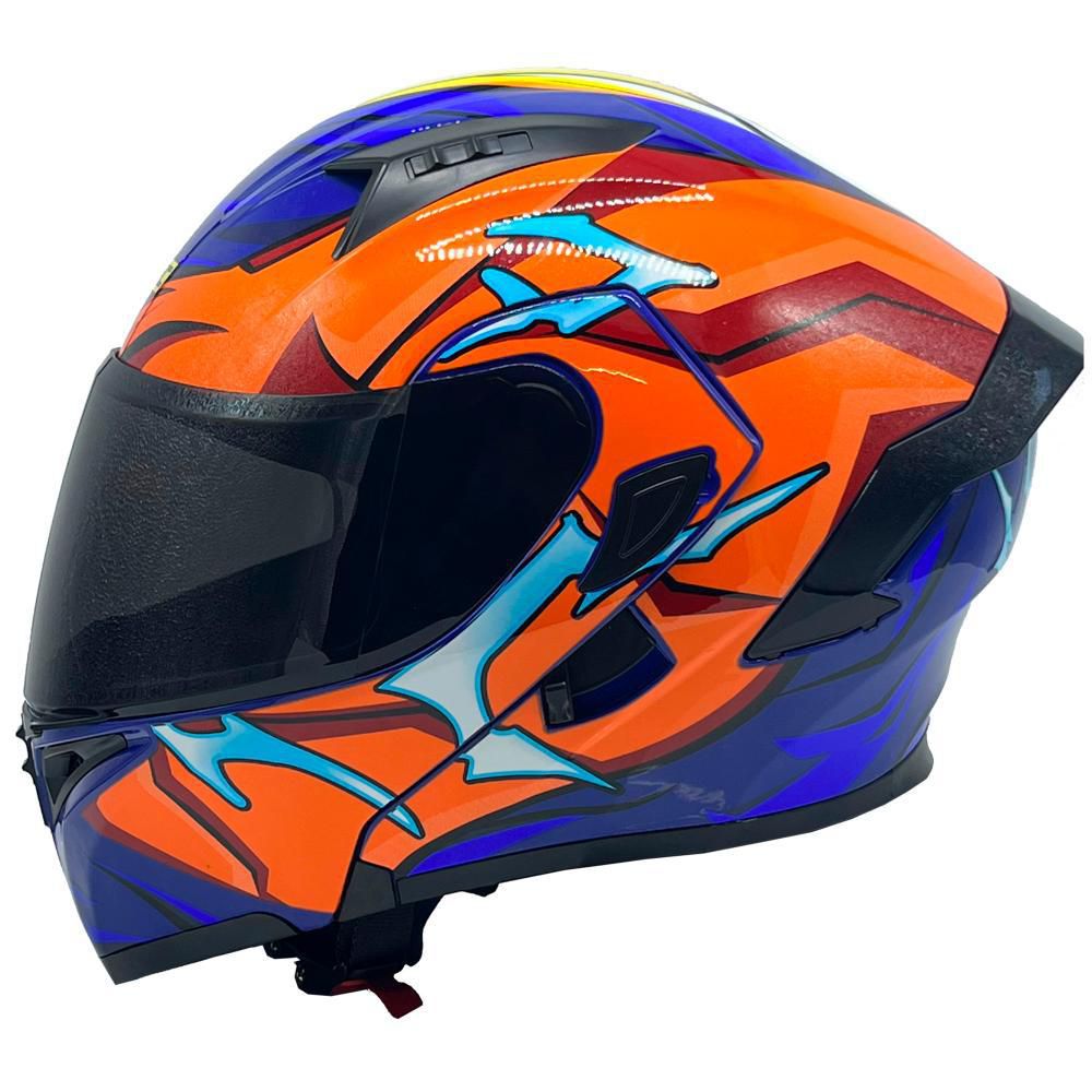 Casco Abatible MRC-61DGXL Naranja Extra Grande