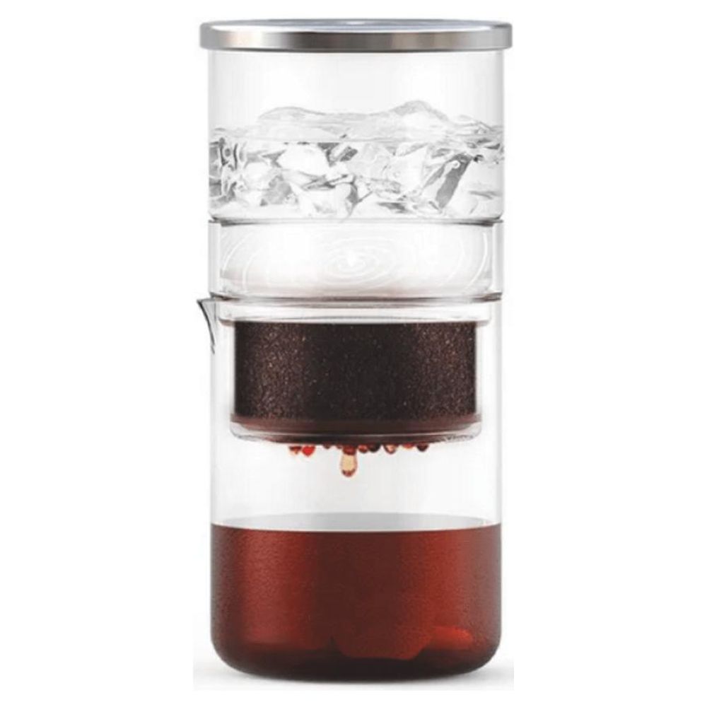 Set Vaso Café Frio Cold Brew 300ml Cristal Cocina Brang