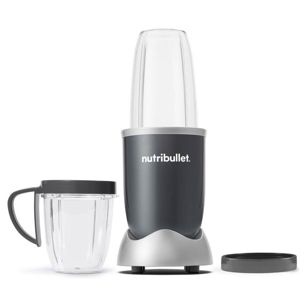 Nutribullet 600w Procesador De Alimentos Gris 6 Pcs