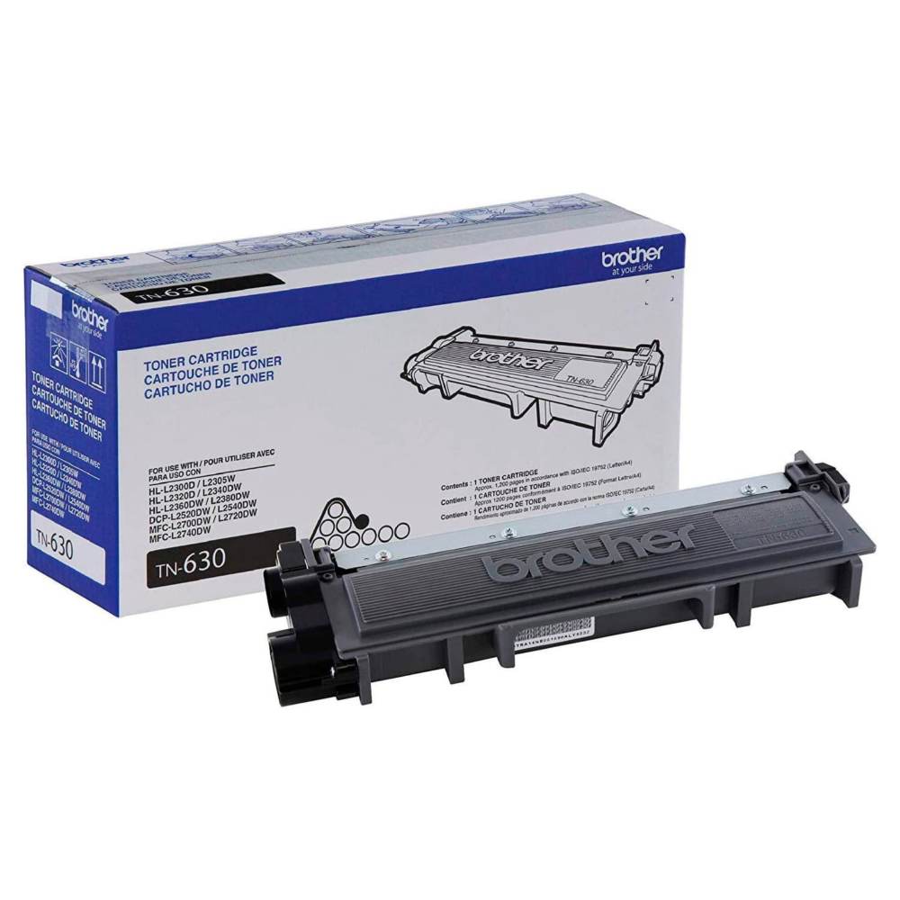 TONER BROTHER TN630 NEGRO 1200 PAGINAS PHLL2360DW DCPL2540DW MFCL270