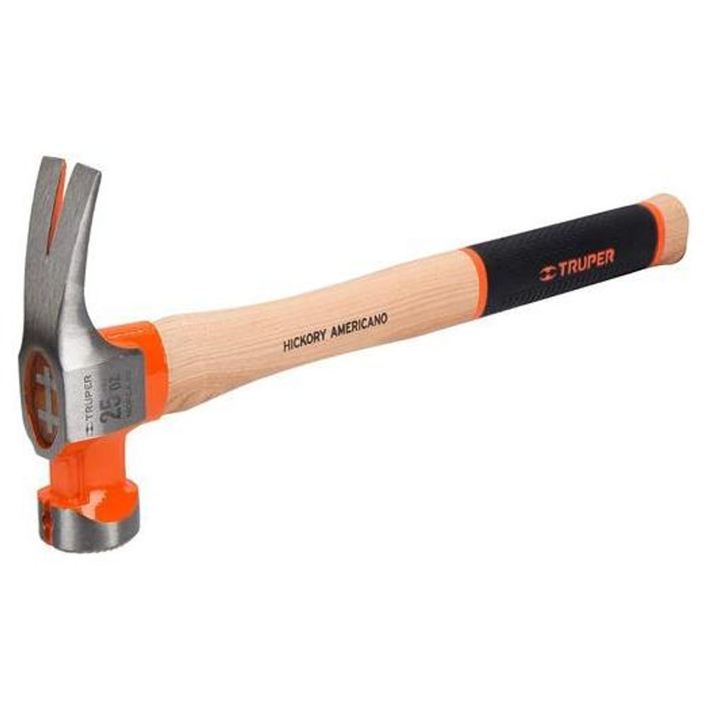 Martillo California Ripper Boca Fresada 25 Oz Truper 16863