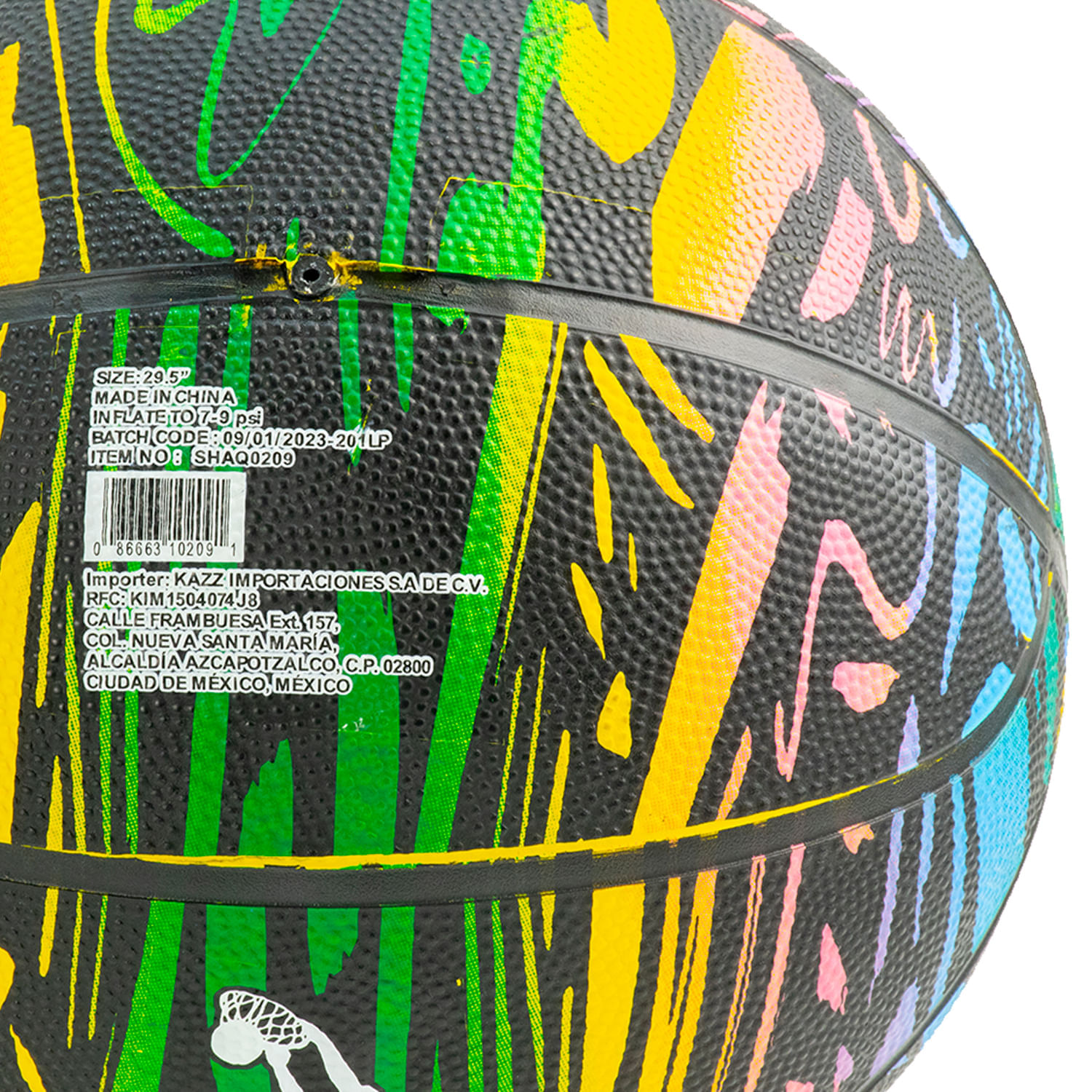 BALON SHAQ BASKETBALL SHAQ BALONBSK MULTICOLOR SHAQ0209