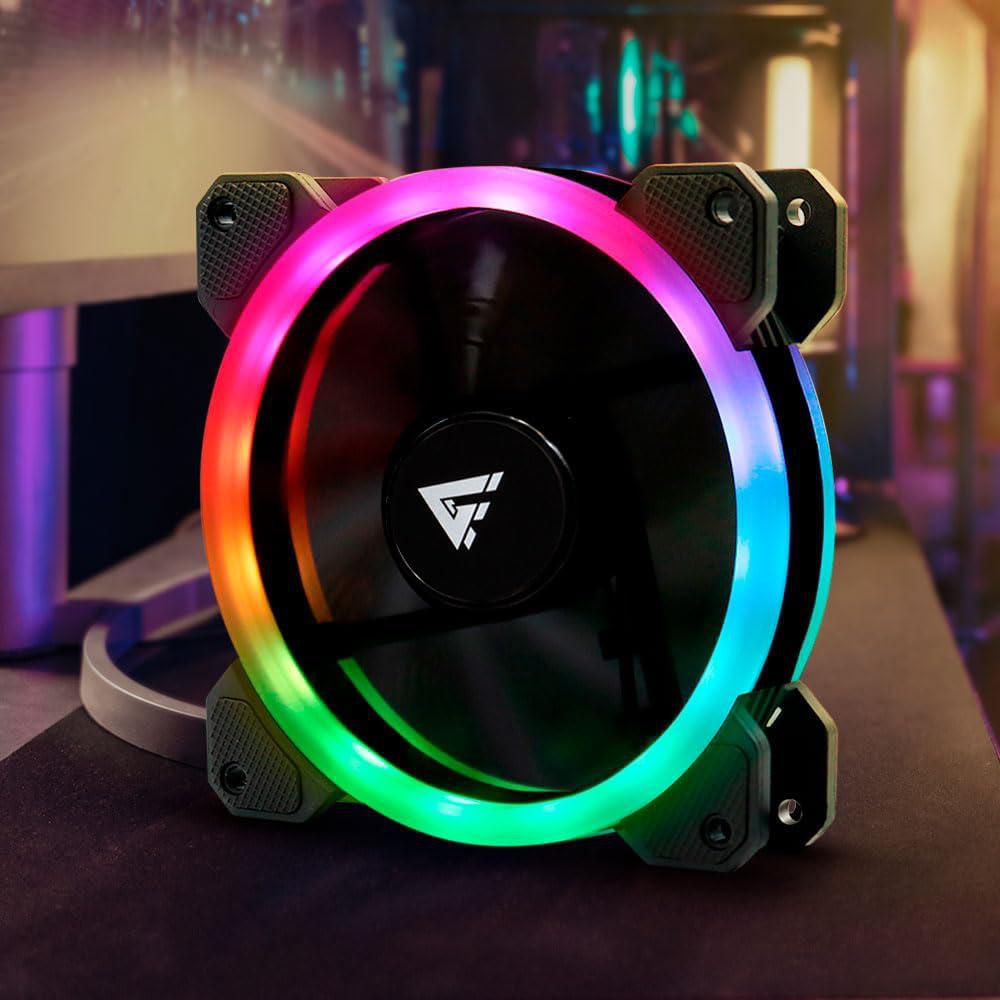 Ventilador Game Factor FG400 rgb 120mm 1500rpm requiere kit fkg400