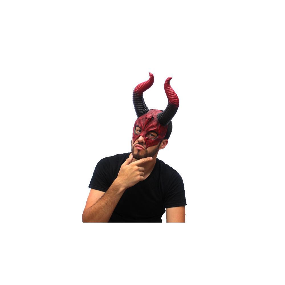Devil Mythical Horned Máscara Latex REV Linea Devils Adulto 26029