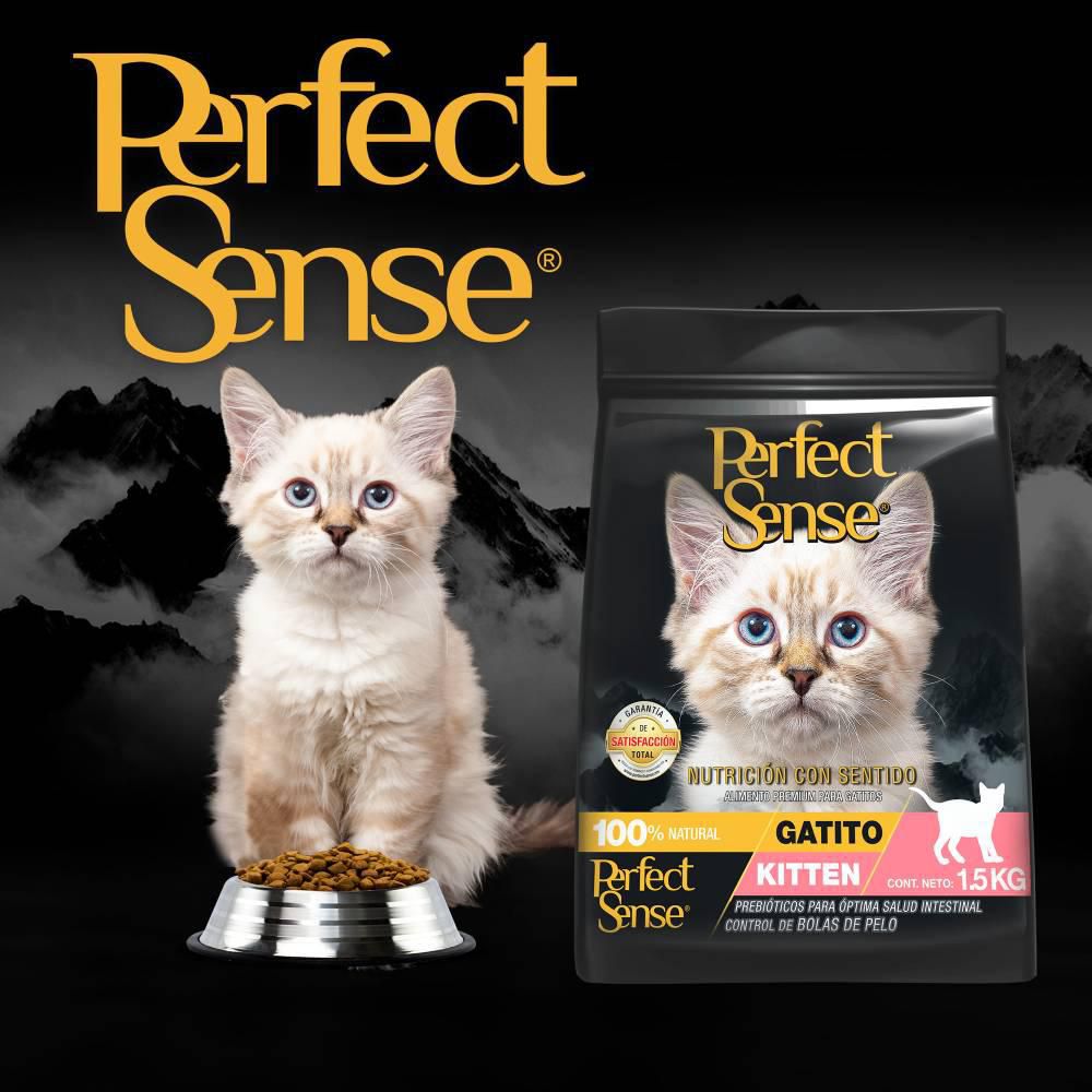Perfect Sense Alimento para Gato Kitten/Gatito Todas las Razas de 1.5 Kilos