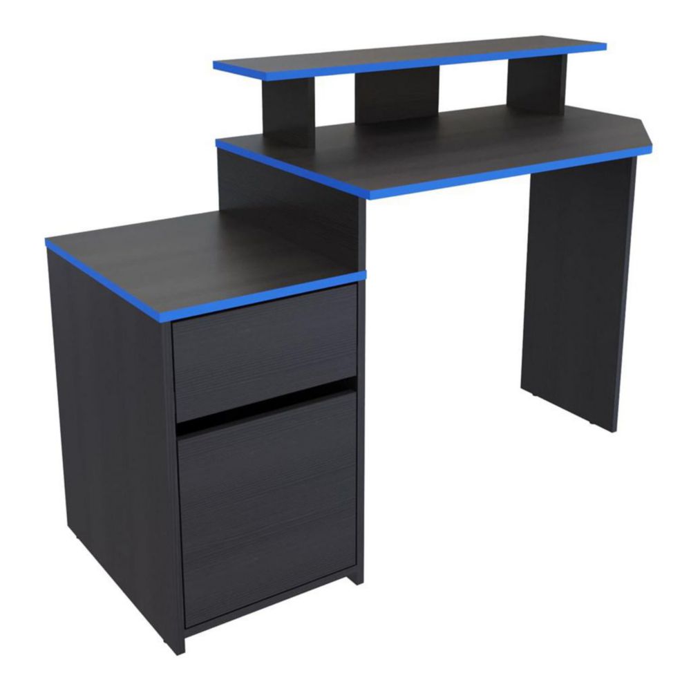 Escritorio Gamer Básico 1 Cajón MADERKIT EM01655ES-WEAM