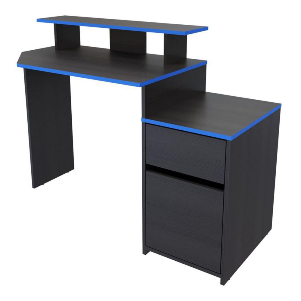 Escritorio Gamer Básico 1 Cajón MADERKIT EM01655ES-WEAM