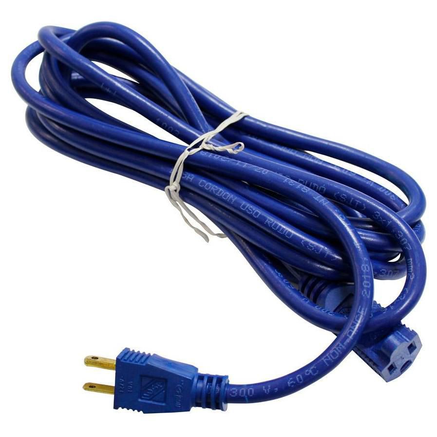 Extensión Eléctrica azul de uso rudo con fajilla 3x16 AWG 15 m