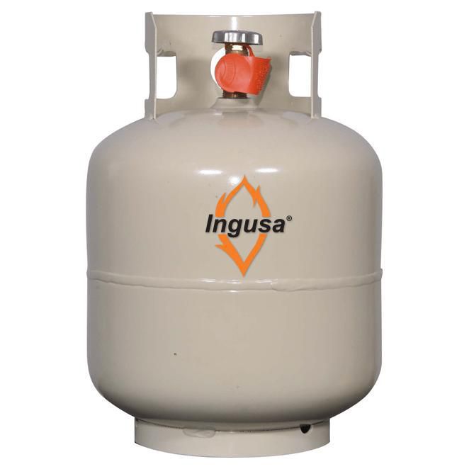 Cilindro Para Gas Lp 20Lbs Portatil Válvula Qcc Americana