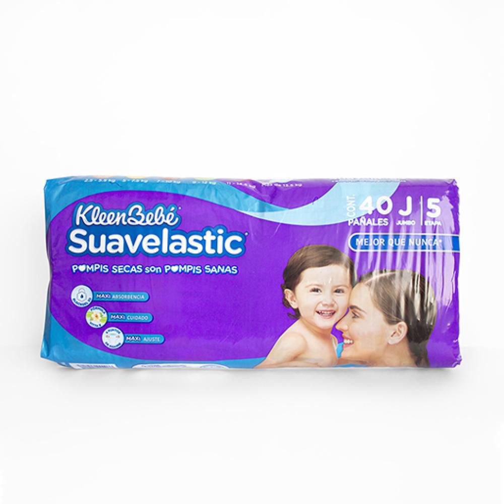 KLEEN BEBE SUAVELASTIC MAX JUMBO PAÑALES JUMBO Paquete