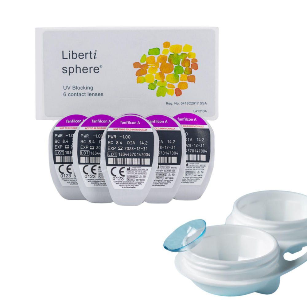 Liberty Graduación -5.00 Lentes De Contacto Blandos Coopervision