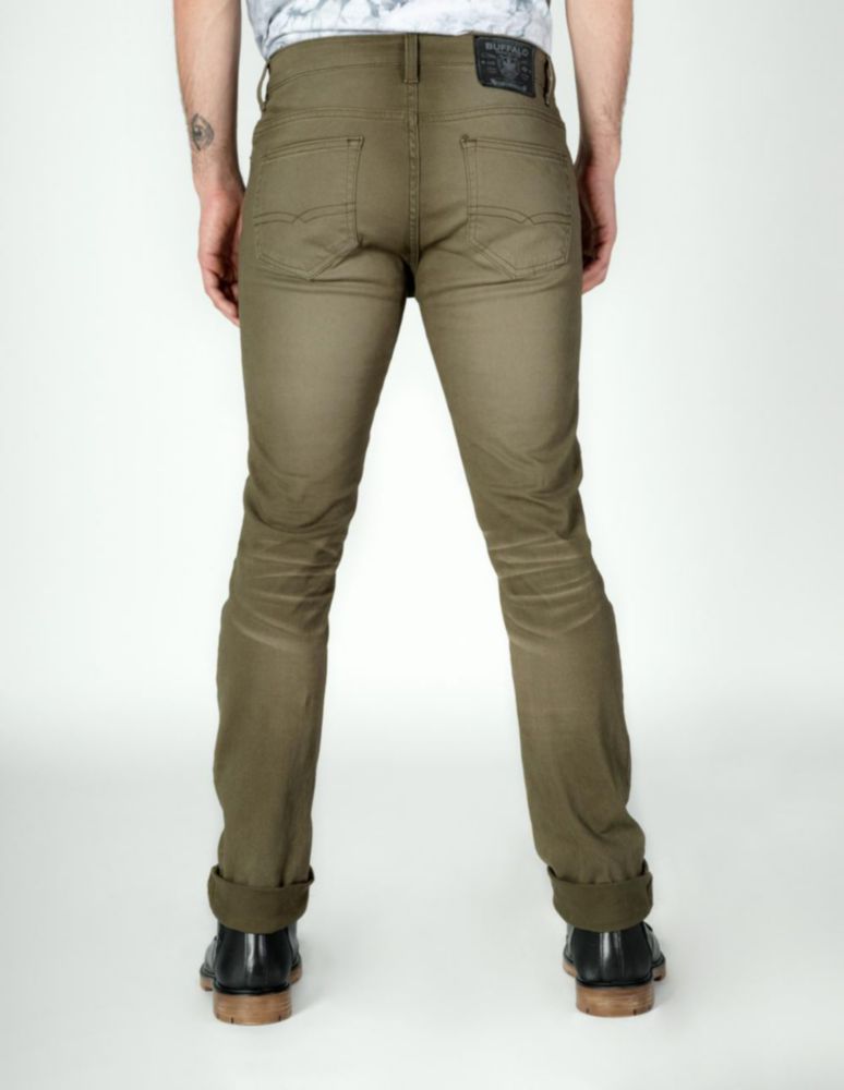 PANTALON DE GABARDINA CORTE RECTO BUFFALO DAVID BITTON