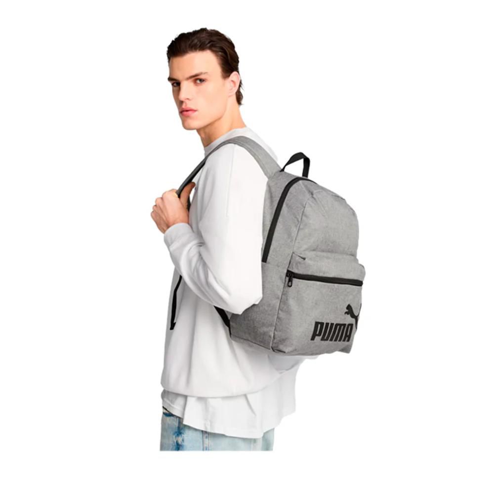 Mochila Puma Phase Backpack III Gris 091176 01