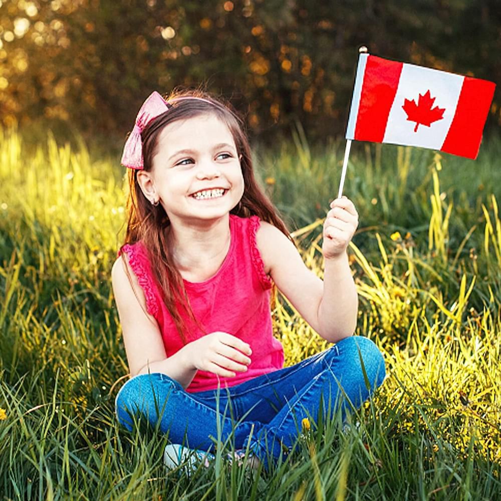 Mini Banderas CAhandFlag MXCAF-009 Bandera Pequeña de Canada