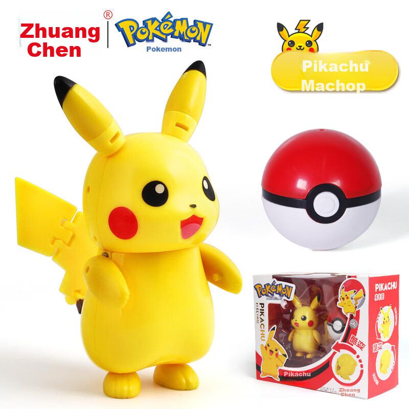 Robot Pokémon Pikachu con Pokébola