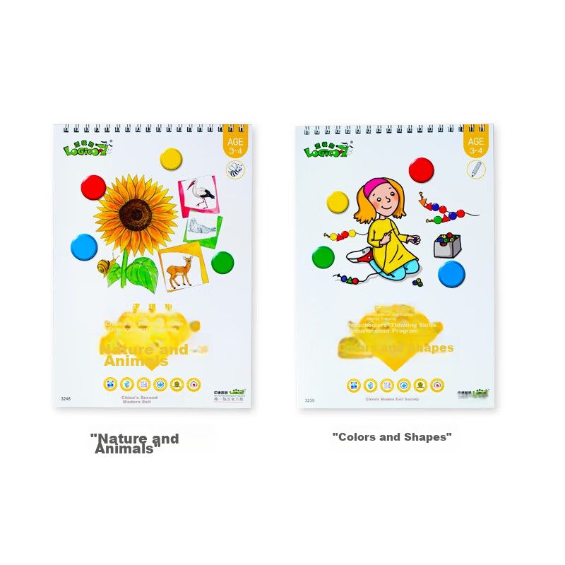 Tarjetas Didácticas LOGICO Logic Dog 416 juegos ecológicas