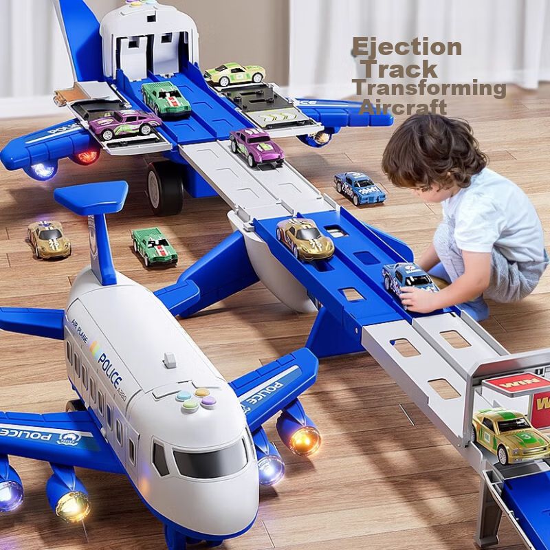 Avión educativo Snaen A380 transformable azul