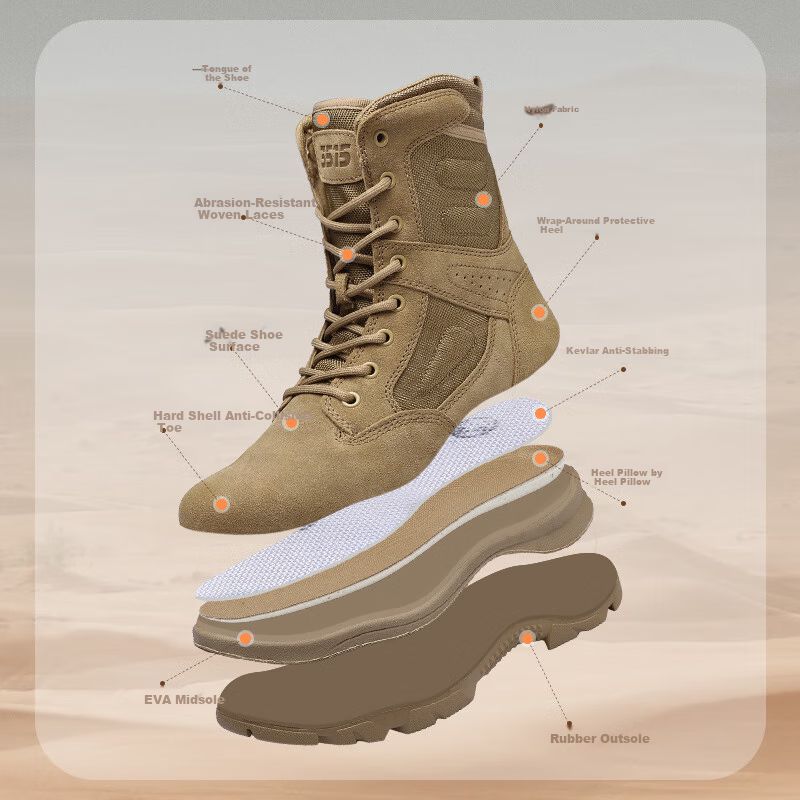 Botas para Hombre Strongman Entrenamiento Resistente Arena