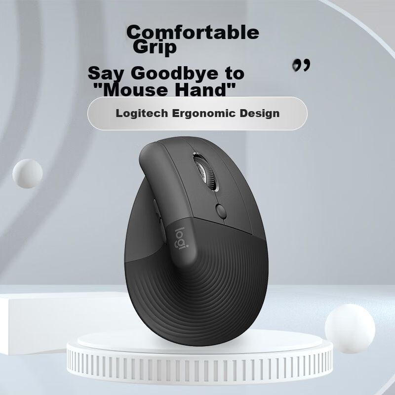 Ratón Ergonomico Vertical Logitech Lift Para Manos Pequeñas Bluetooth