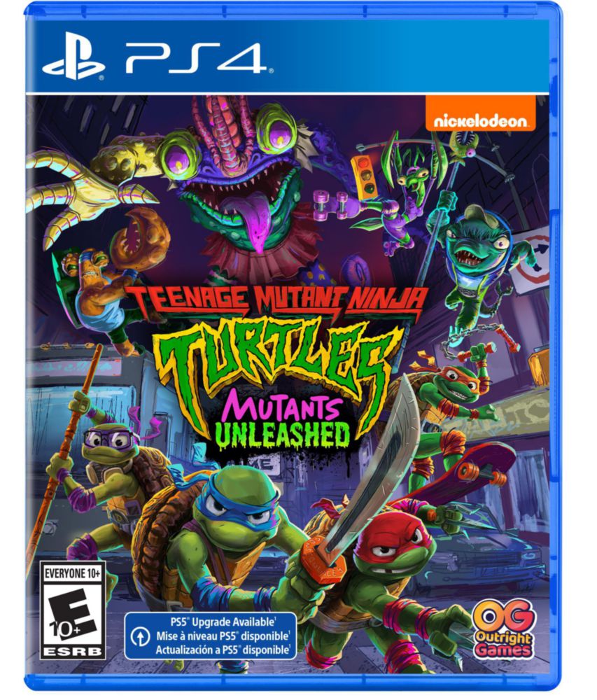 Teenage Mutant Ninja Turtles: Mutants Unleashed -Playstation 4