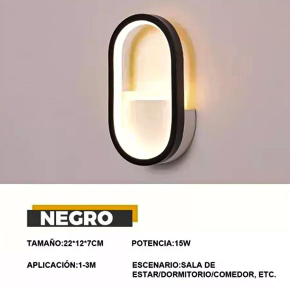 Lampara De Pared Ovalada, Modernas Lampa