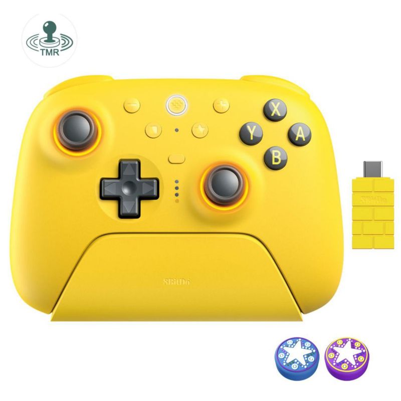 Bluetooth Control 8BitDo Ultimate 2 para Switch 2, Switch y PC Windows ...