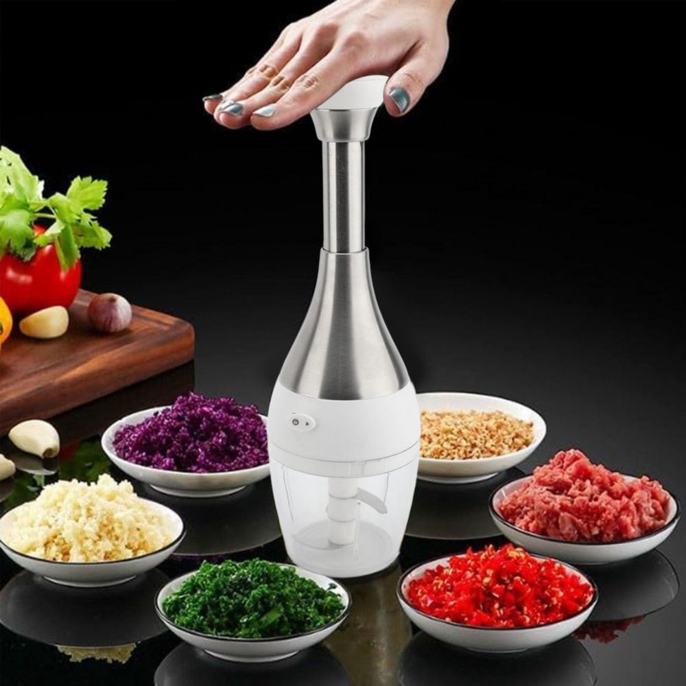 Chopper de Alimentos Manual, Procesador de Alimentos Portátil con ...