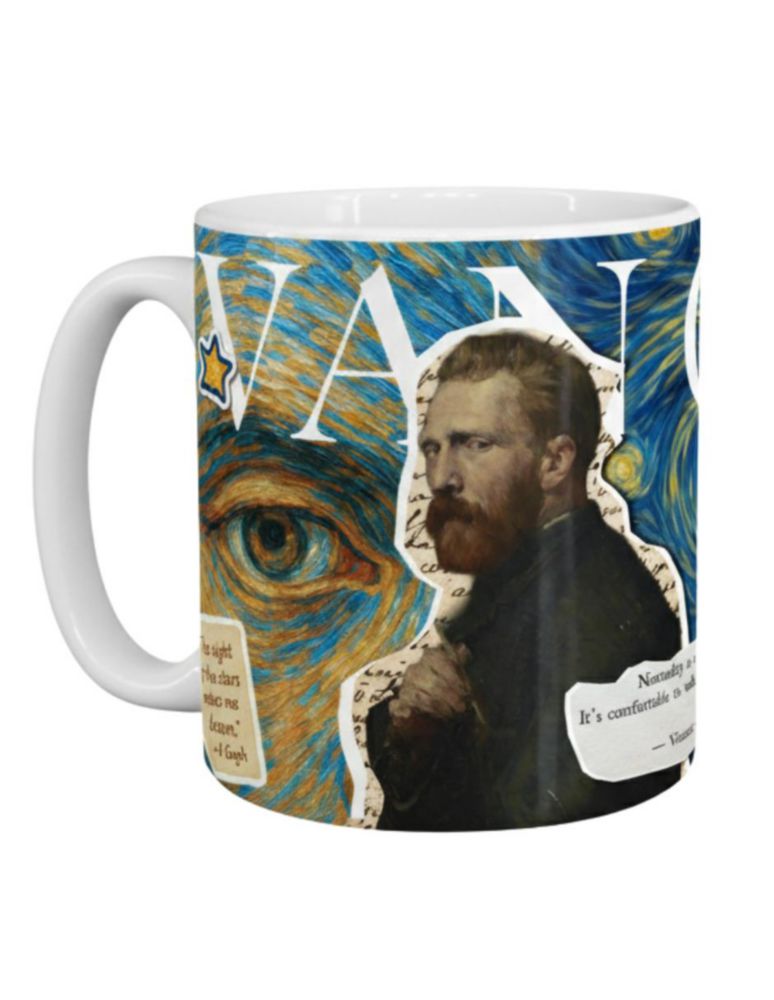 Taza Tink Van Gogh Collage Estrellas 445 ml