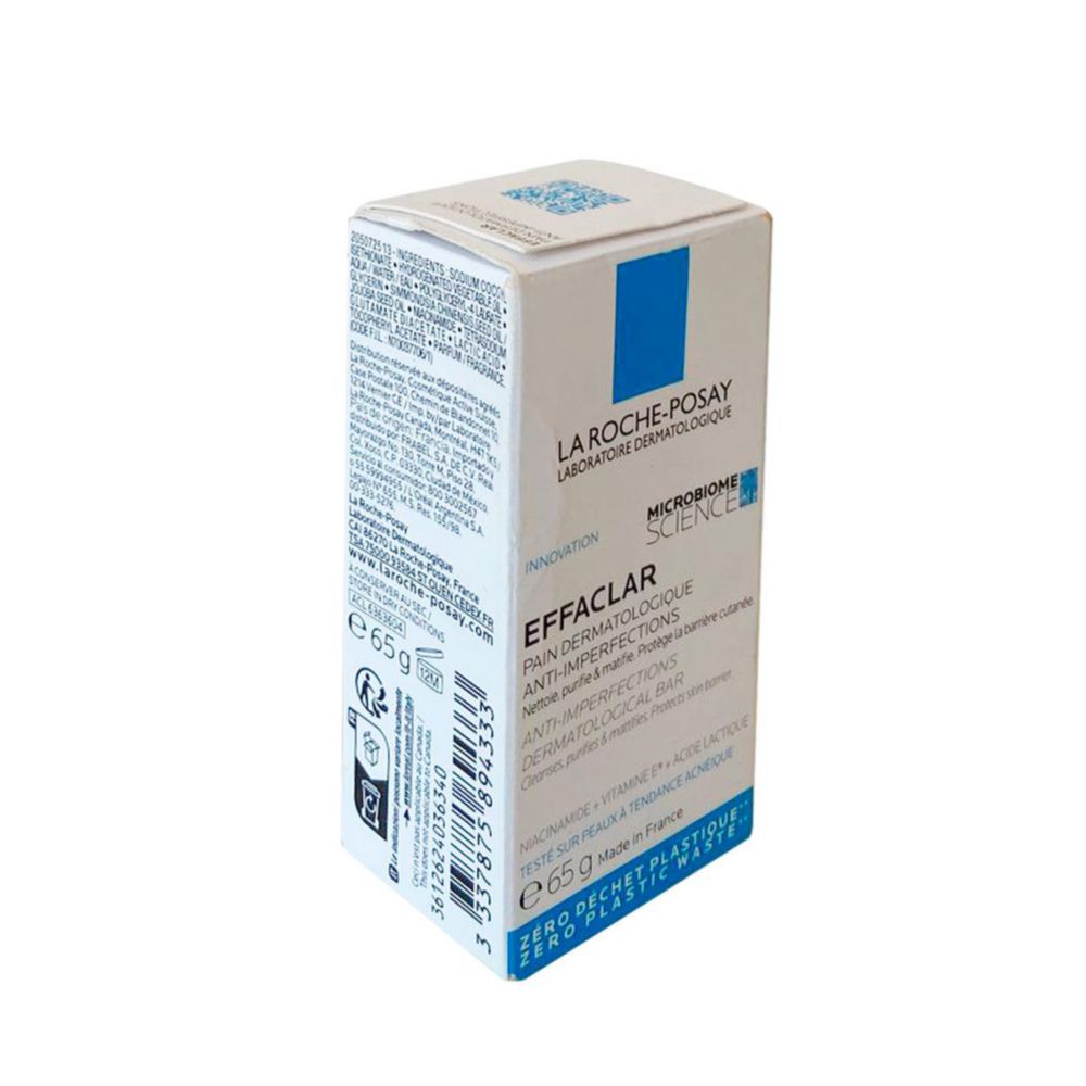 La Roche Posay Effaclar Dermatologic Foaming Bar 65 g