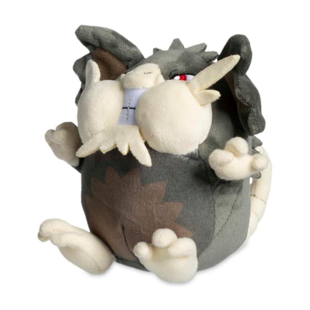 Centro Pokémon: Raticate de Alola Sitting Cuties Plush