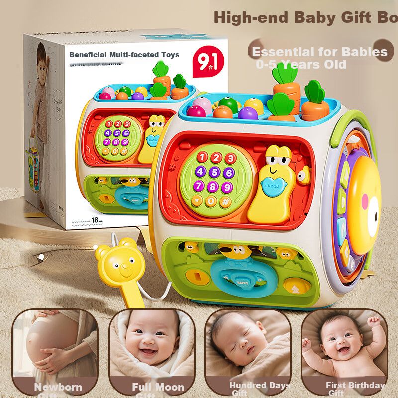 Cubo Educativo Kaka Bear Modelo Nueve Caras
