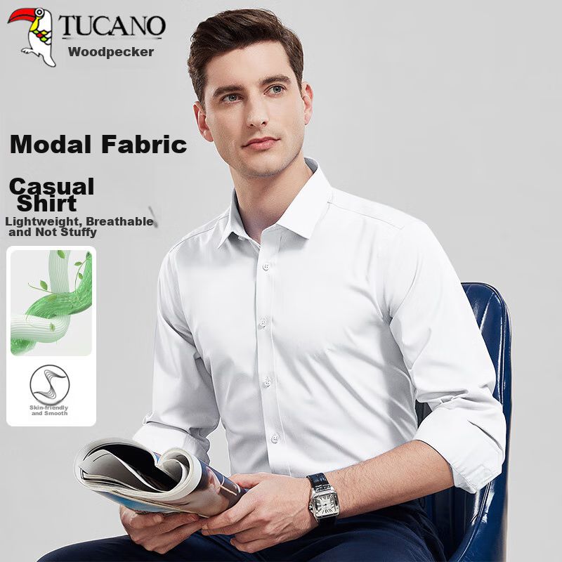 Camisa Tucano Blanca Para Hombre