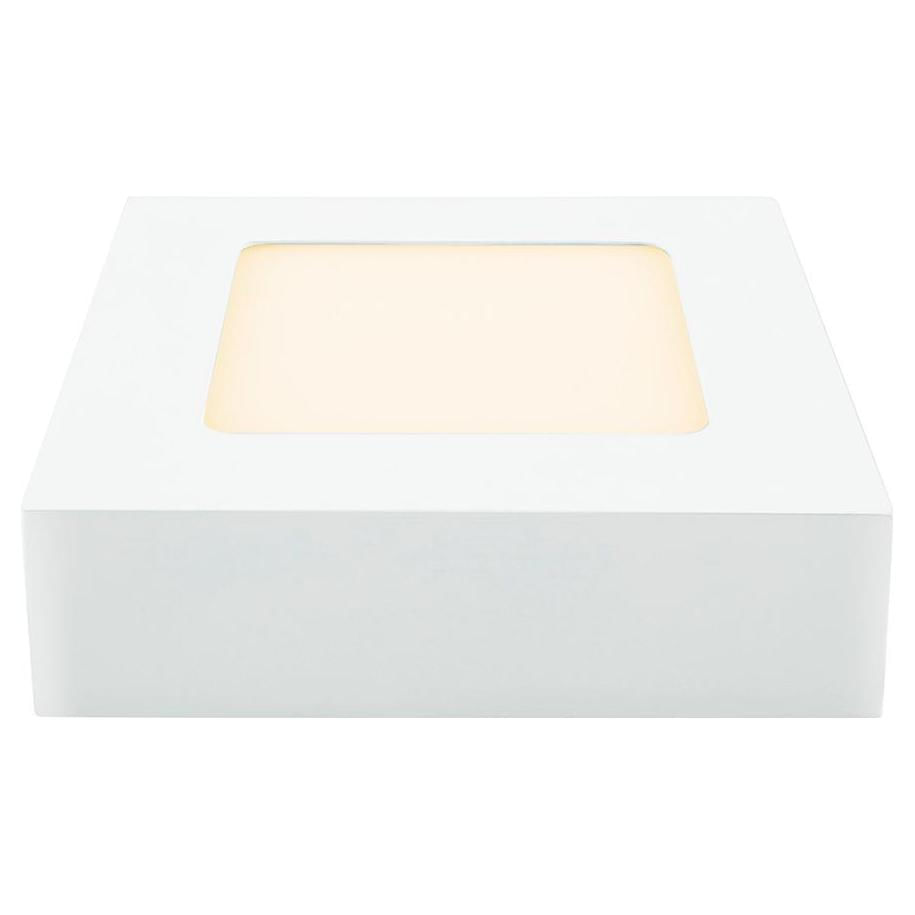 Lámpara LED cuadrada para sobreponer 12 W luz cálida | Elektra tienda ...