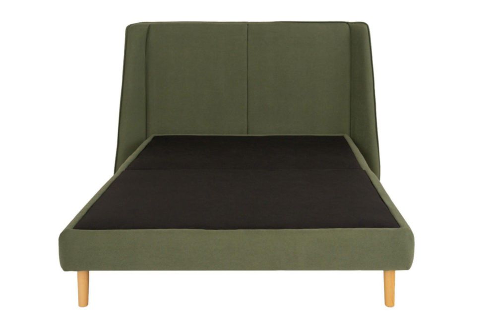 Cama Matrimonial Trenton Verde Grass Kessa Muebles