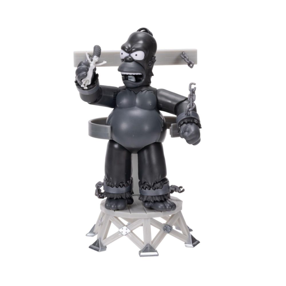 Jakks Pacific Los Simpson La Casita del Horror, Figura Premium de King