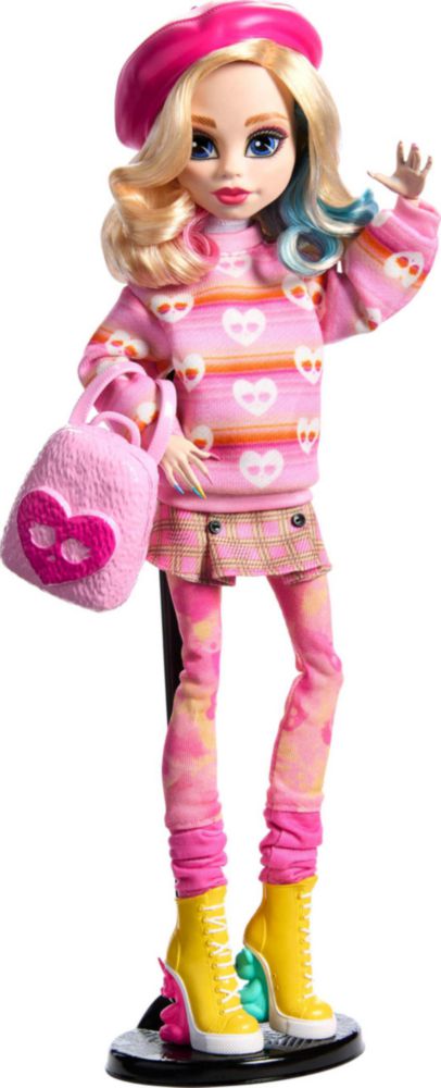 Monster High Wednesday Muñeca y Accesorios, Enid Sinclair Coleccionabl