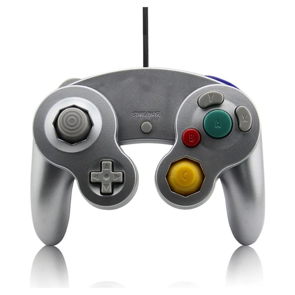 Control Gamecube (Plata) - Elektra en Línea