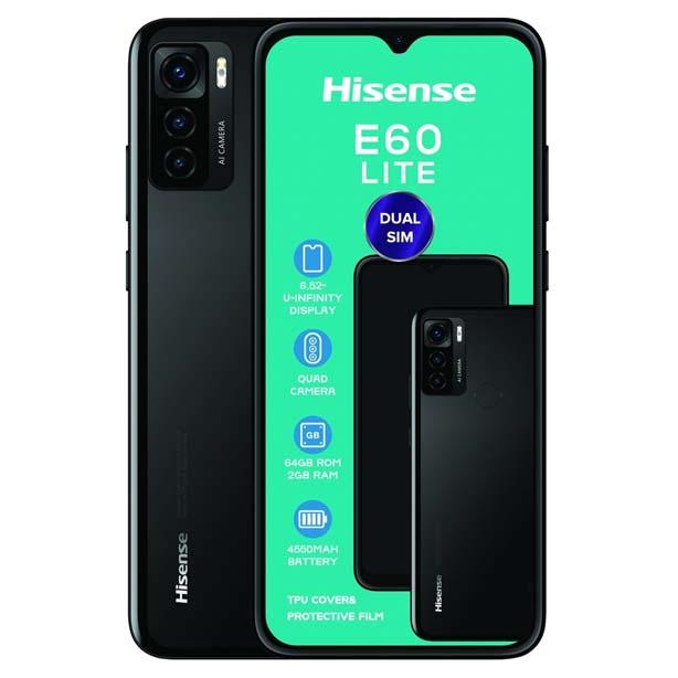 HISENSE E60 LITE 64GB 2GB COLOR NEGRO