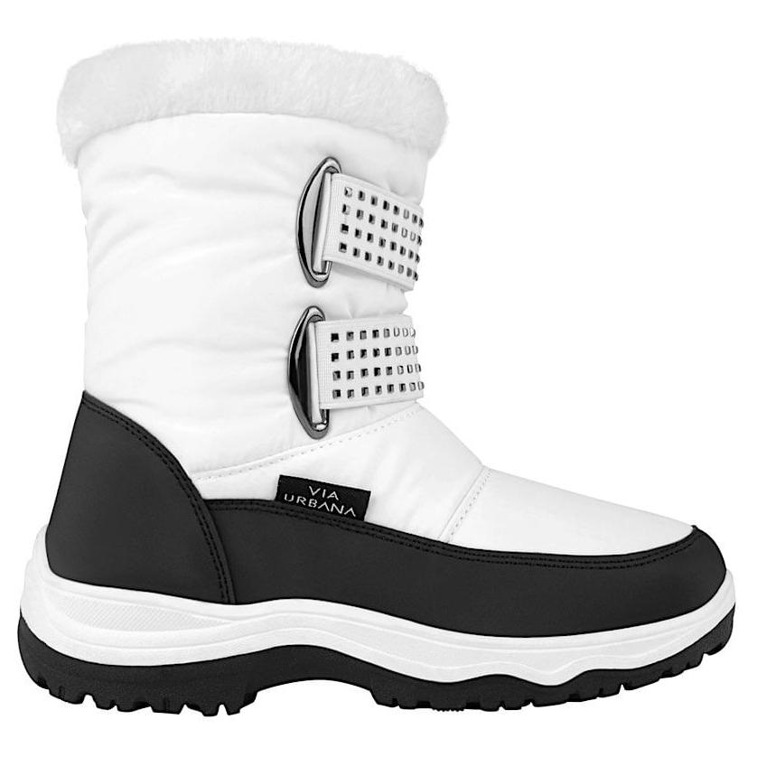 BOTINES INVIERNO DAMA LED AND WHEELS 7L381 TEXTIL BLANCO