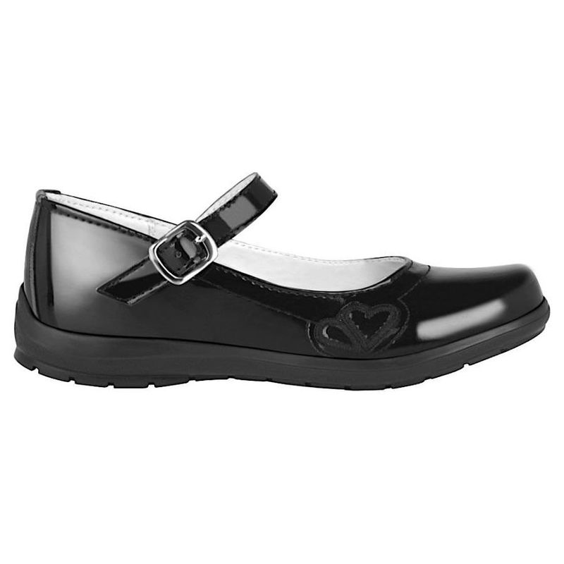 ZAPATOS ESCOLARES NIÑA STYLO 902 CHAROL NEGRO