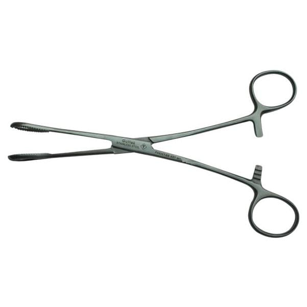 Pinza Forester Anillos 24cm Recta Instrumental Médico Guttek
