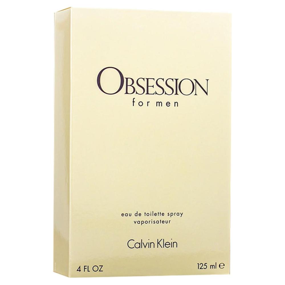 Calvin Klein Obsession 125ml Eau de Toilette Para Hombre