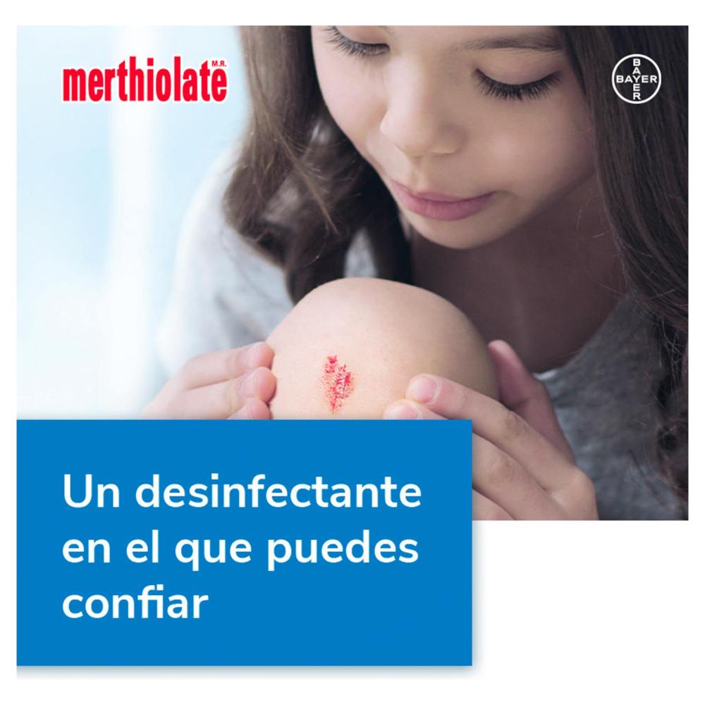 Antiséptico Merthiolate Blanco 60 ml