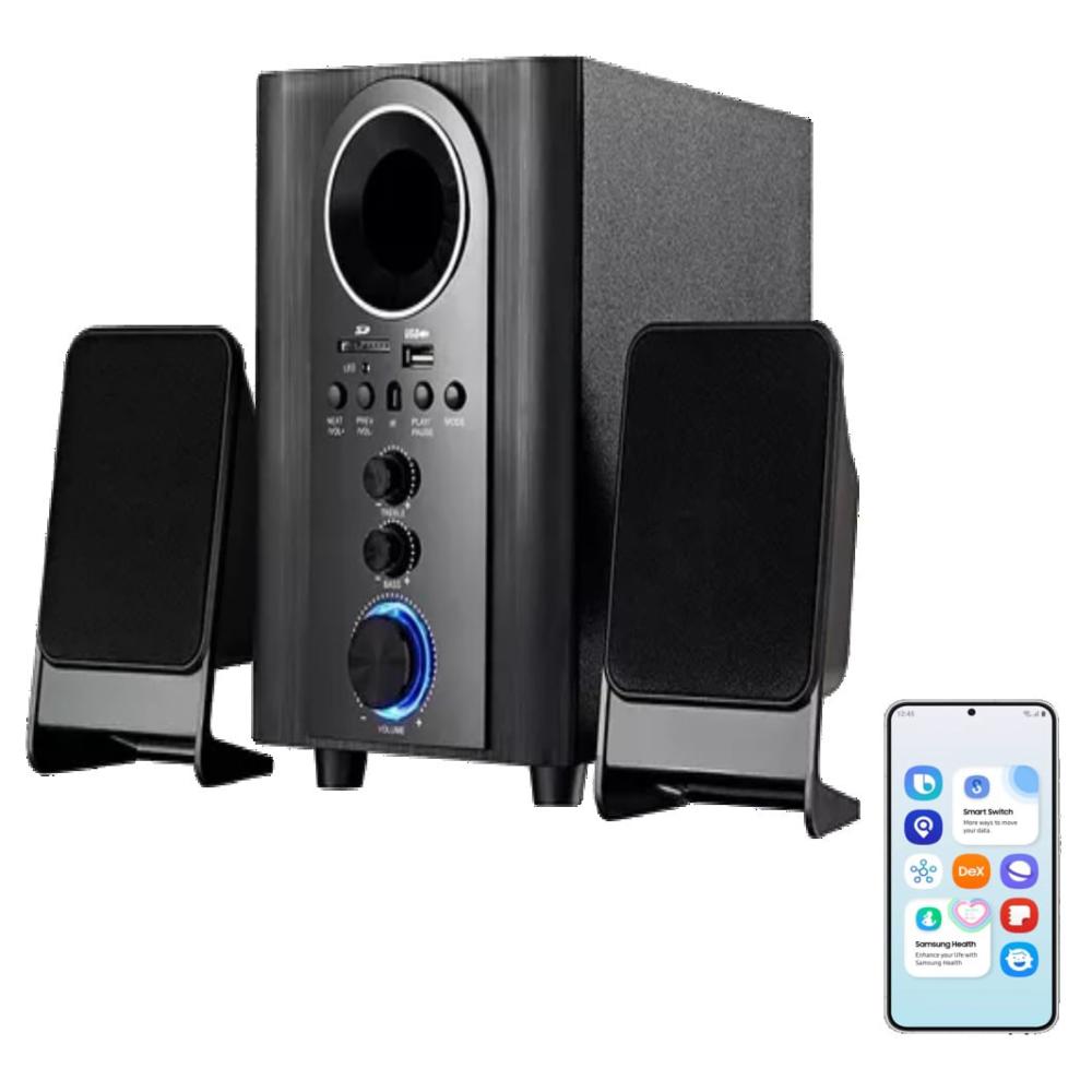 Minicomponente 2.1 canales de 400W GRIS